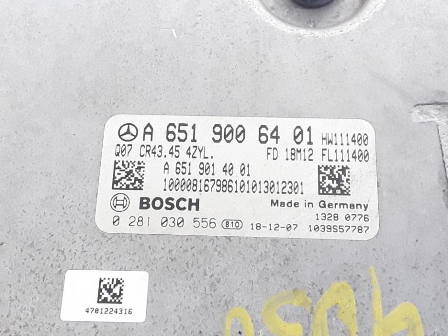 EL.MOTORA A6519006401 A6519014001 0281030556 MERCEDES GLC 2015-