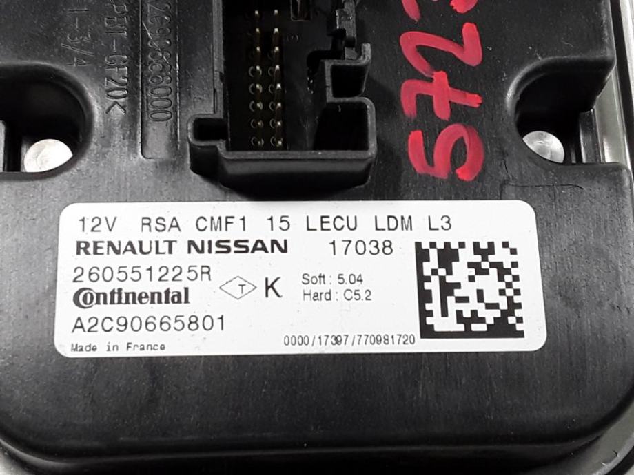 EL.XENONA 260551225R A2C90665801 Renault KADJAR 2015-