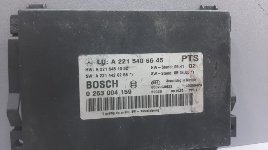 ELEKTRONIKA MERCEDES S KLASA (W221) > 05-09 A2215406645