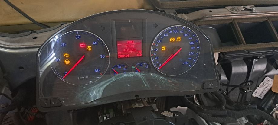 Golf V instrument tabla