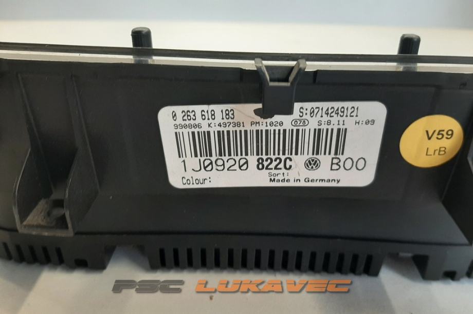KILOMETAR SAT 0263618183 VW GOLF IV INSTRUMENT TABLA