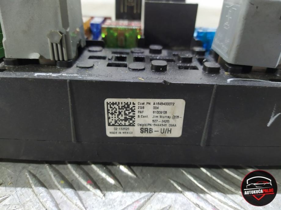 KUTIJA OSIGURAČA Mercedes W164 A1645400072 E16314