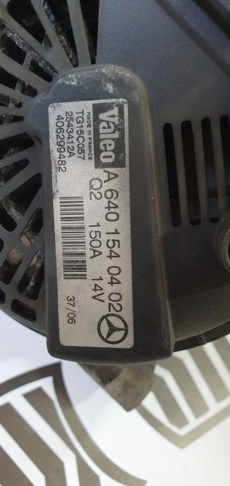 Mercedes A klasa alternator A6401540402