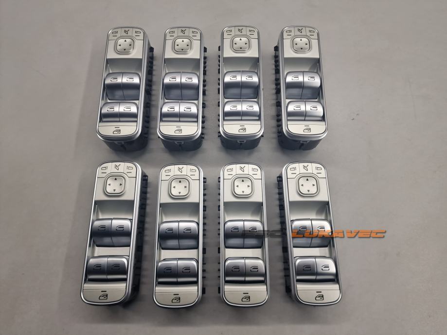 MERCEDES GLS X167 PREKIDAČI PODIZAČA STAKLA PREDNJI LIJEVI A1679054501