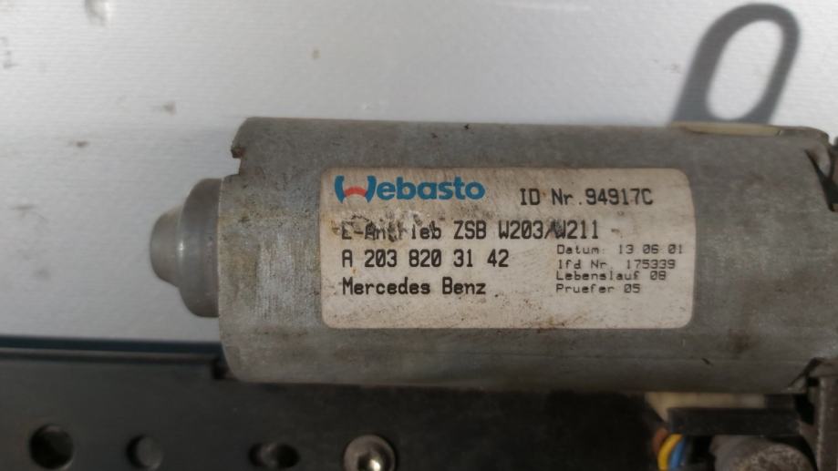 MOTORIC SIBERA MERCEDES C KLASA (W203) > 04-07 A2038203142