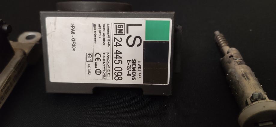 Opel Astra G 1.4i 16v ECU kompjuter + ključ + imobilajzer - Z14XEP