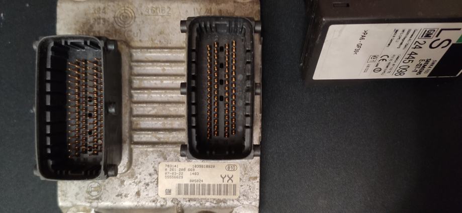 Opel Astra G 1.4i 16v ECU kompjuter + ključ + imobilajzer - Z14XEP
