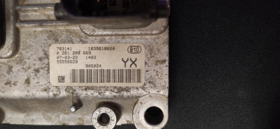 Opel Astra G 1.4i 16v ECU kompjuter + ključ + imobilajzer - Z14XEP