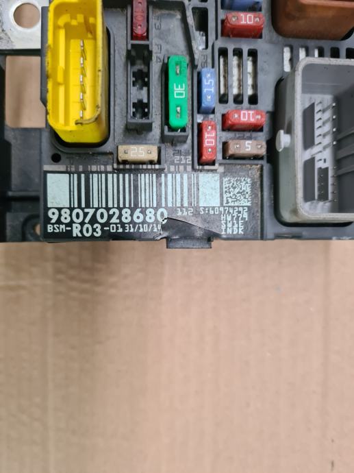 Peugeot Expert 2.0 HDi 15 BSM-R03 / 9807028680