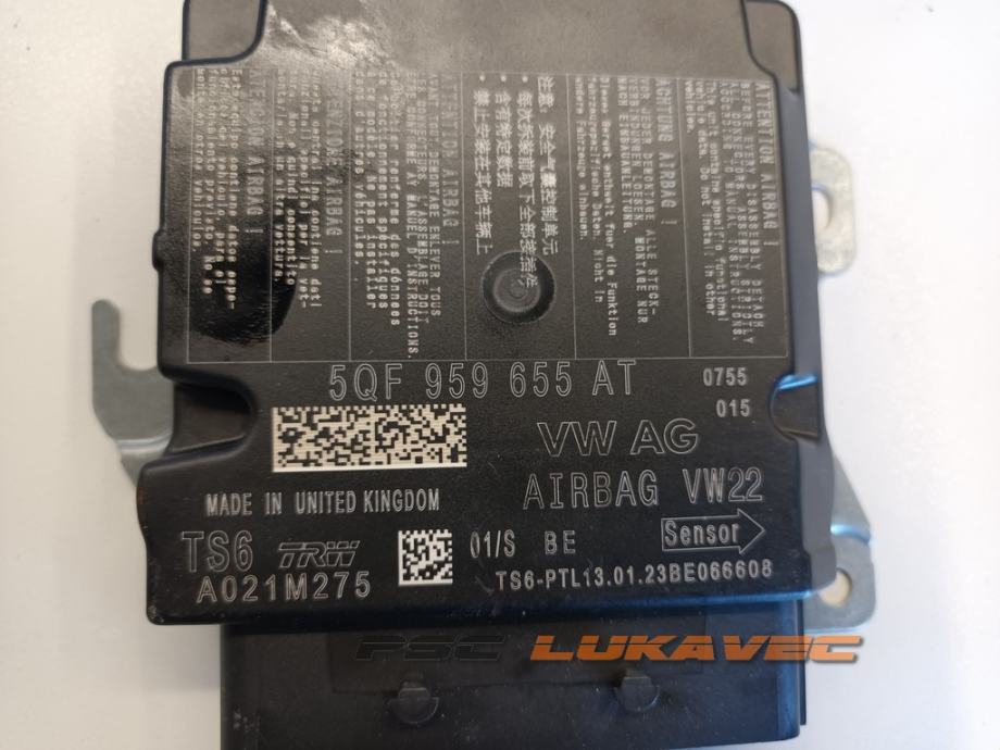 ŠKODA KAROQ MODUL ZRAČNOG JASTUKA 5QF959655AT