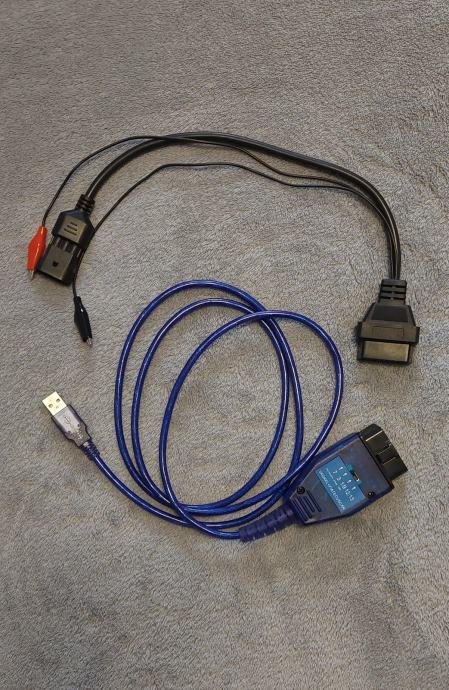 VAG KKL + FiatECUscan kabel
