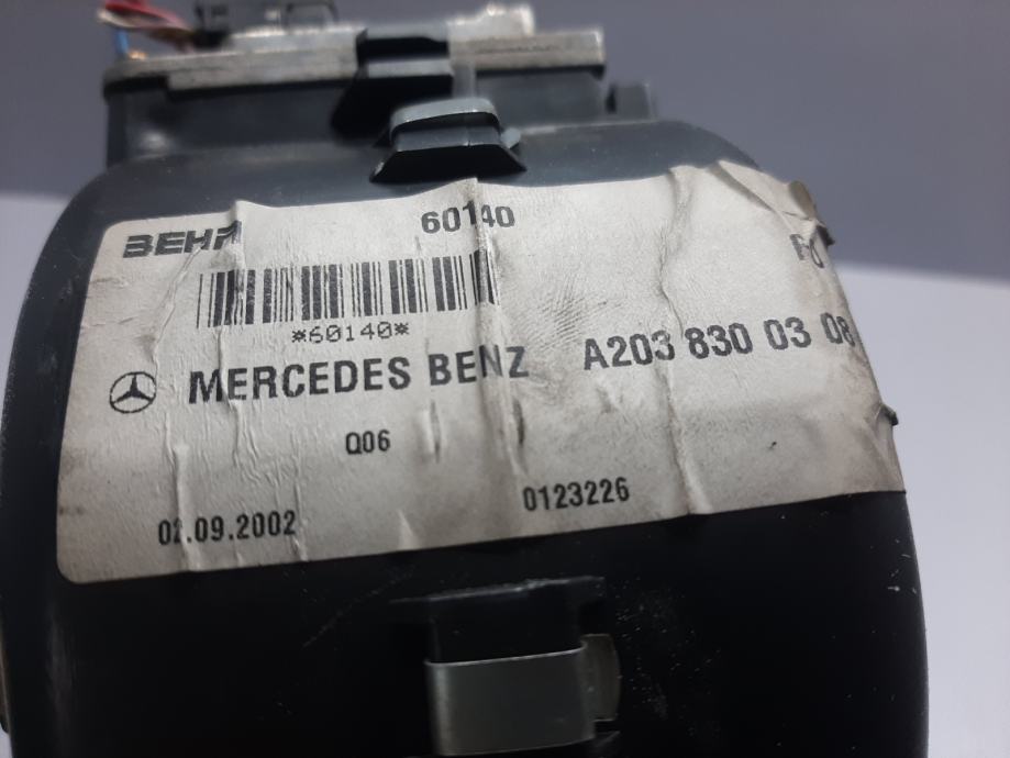 VENTILATOR KABINE MERCEDES C KLASA (W203) > 00-04 A2038300308