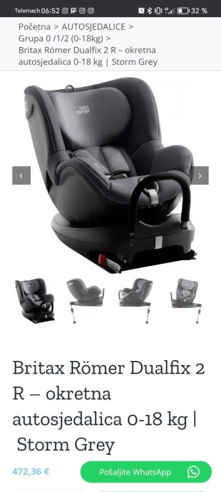 autosjedalica britax romer