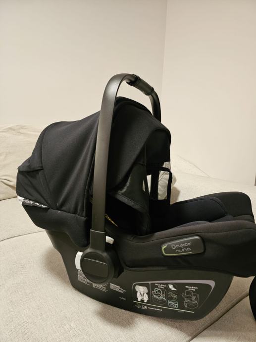 AUTOSJEDALICA BUGABOO TURTLE AIR BY NUNA + adapteri za kolica Bugaboo