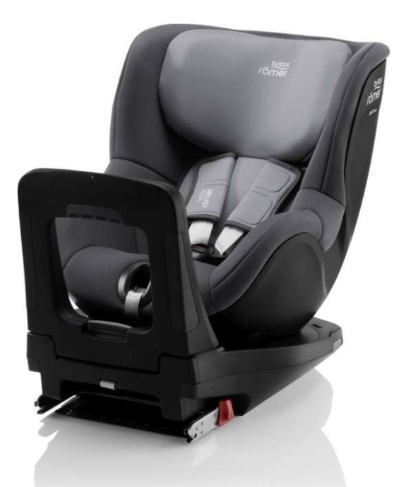 BRITAX ROMER autosjedalica i-size Dualfiks storm grey+ JAMSTVENI LIST