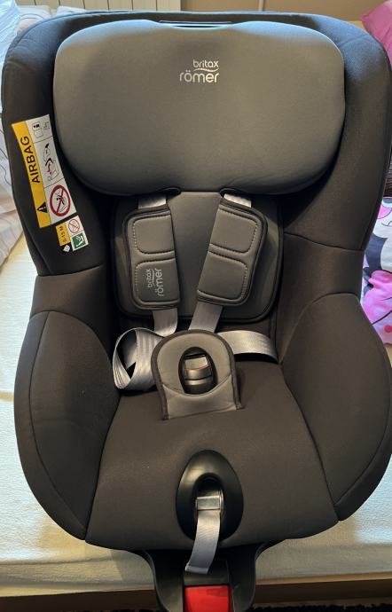 BRITAX ROMER autosjedalica i-size Dualfiks storm grey+ JAMSTVENI LIST