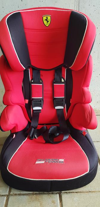 Ferrari Nania BeFix SP dječja auto sjedalica, 15-36 kg, crvena