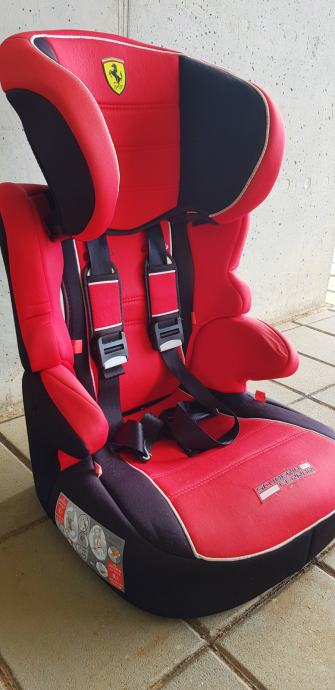 Ferrari Nania BeFix SP dječja auto sjedalica, 15-36 kg, crvena