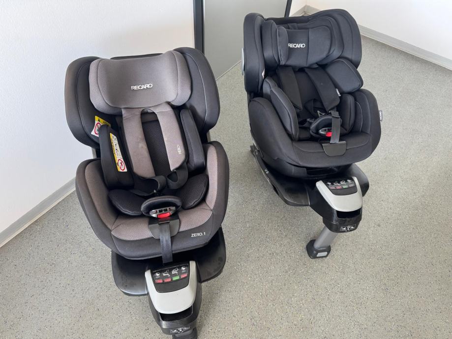 Recaro Salia Select Night Black / Recaro Zero.1 IZ Carbon Black