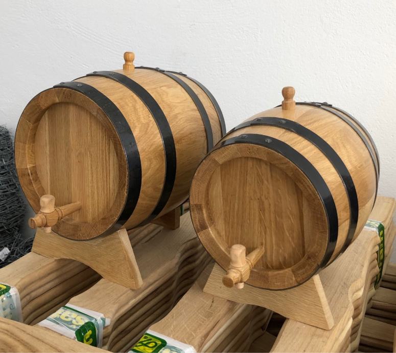 DRVENO BURE ZA RAKIJU I VINO (HRAST) - BAČVE