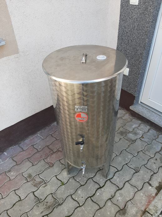 Inox bačva Letina 100l