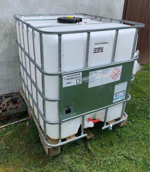 Kanistar 1000L - Kontejner - Cisterna - Bačva za vodu