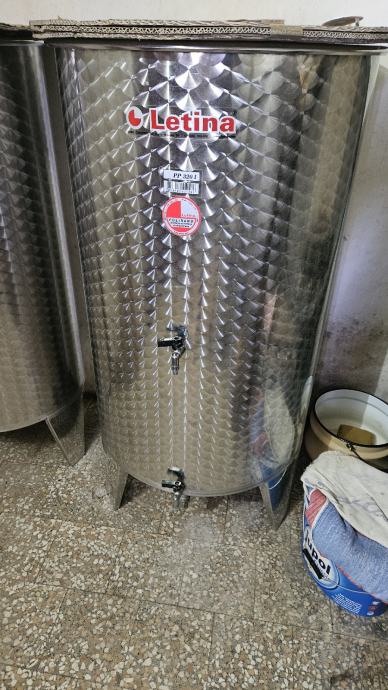 Letina inox bačve 320L