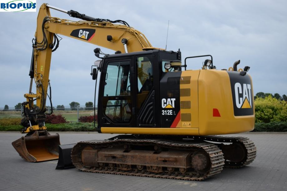 BAGER GUSJENIČAR CAT 312EL, 2015. ROTOTILT