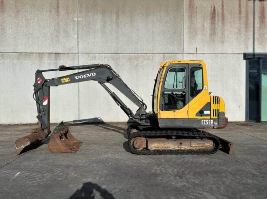 BAGER VOLVO EC55B PRO - 5,5t -KLIMA - 18900,-€ - SPREMAN ZA RAD