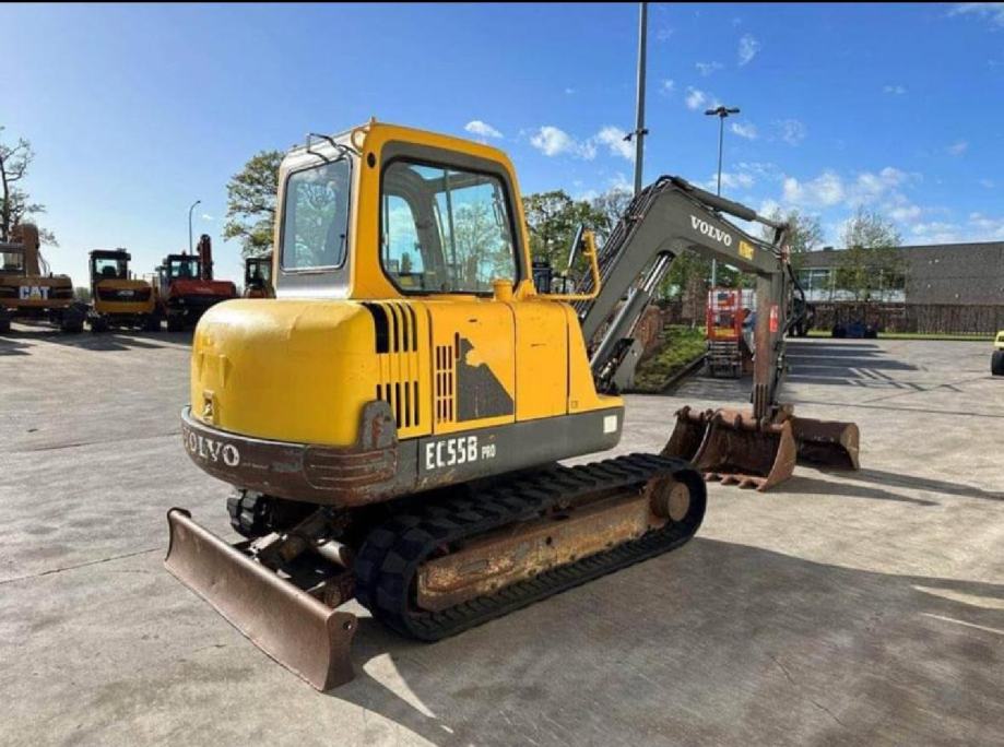 BAGER VOLVO EC55B PRO - 5,5t -KLIMA - 18900,-€ - SPREMAN ZA RAD