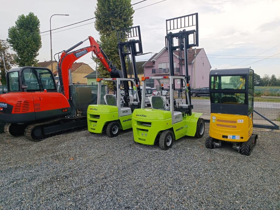 Tvornički novi mini bager 6 tona YANMAR MOTOR MARKE : RIPPA R360
