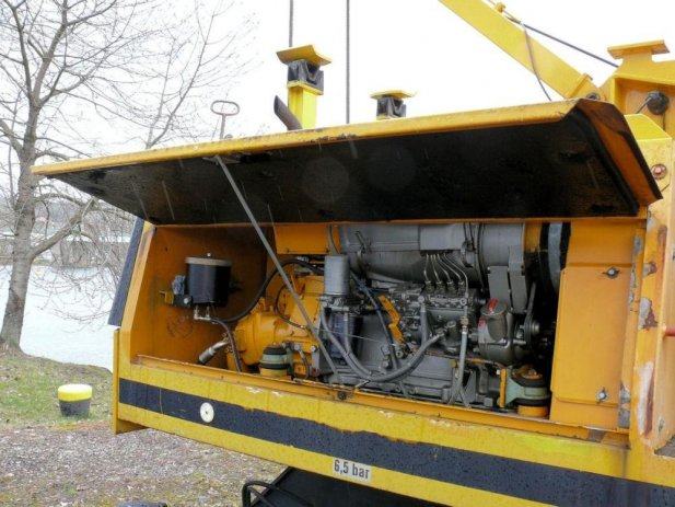 Senebogen bager sajlaš mobilni kran