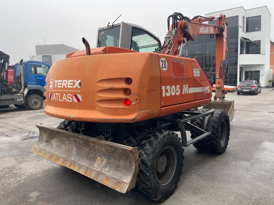 ATLAS TEREX 1305 M Bager Tockas 14 t Klima
