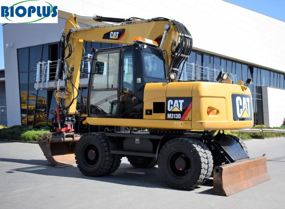 BAGER TOČKAŠ CAT M313D, 2013. ROTOTILT