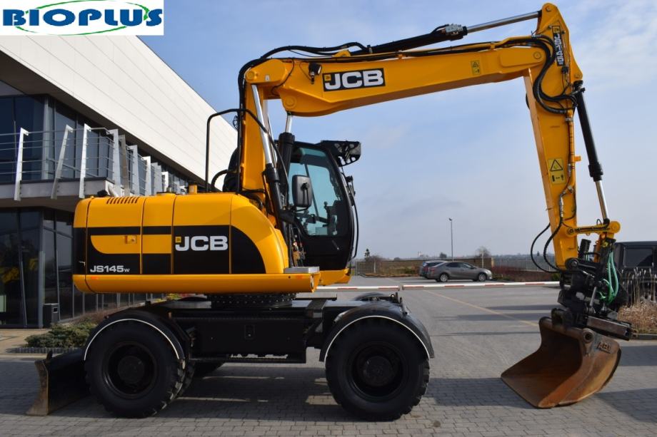 BAGER TOČKAŠ JCB JS 145 WTAB GODINA 2011 SATI 7120 R O T O T I L T