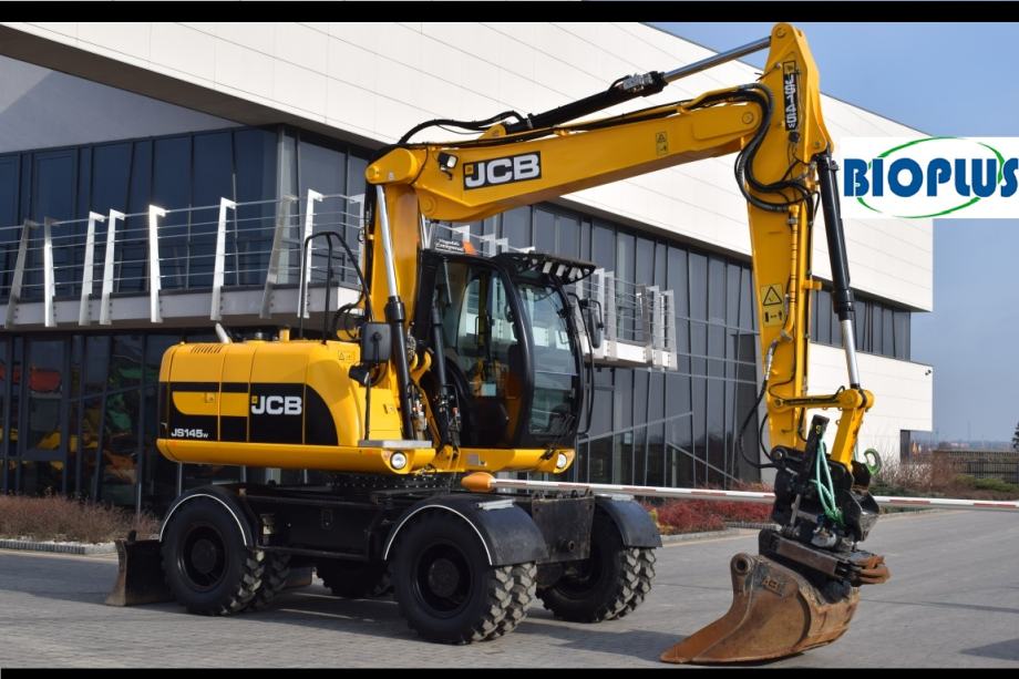 BAGER TOČKAŠ JCB JS 145 WTAB GODINA 2011 SATI 7120 R O T O T I L T
