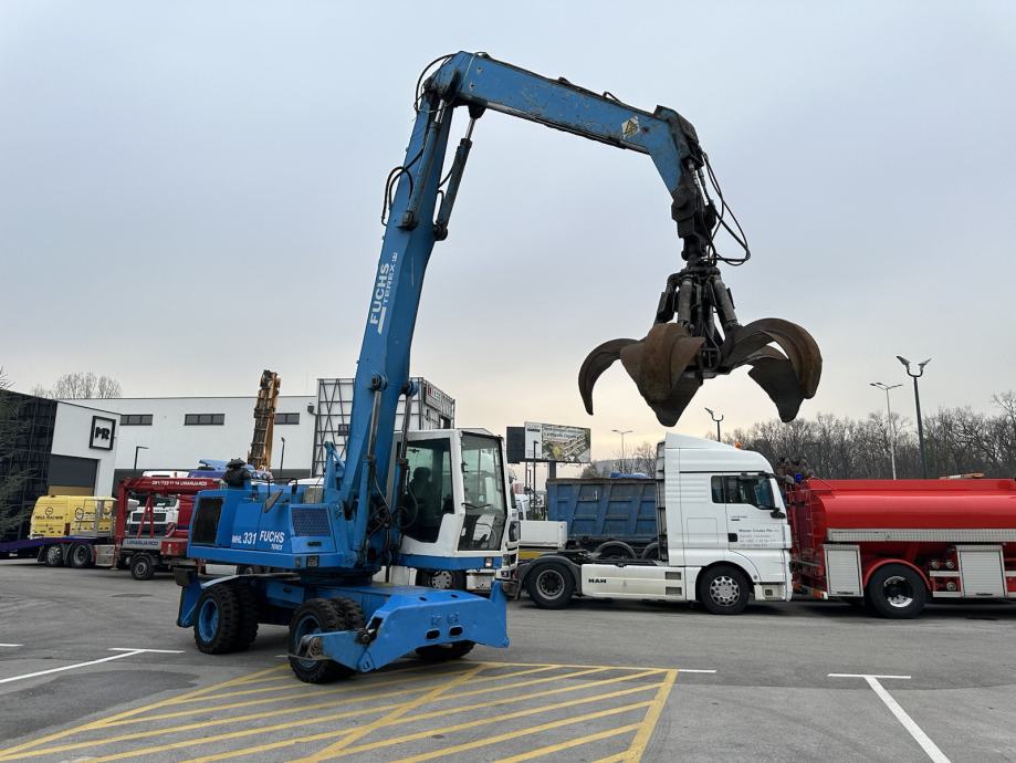 TEREX FUCHS MHL 331 SA POLYP GREIFEROM ZA ZELJEZO