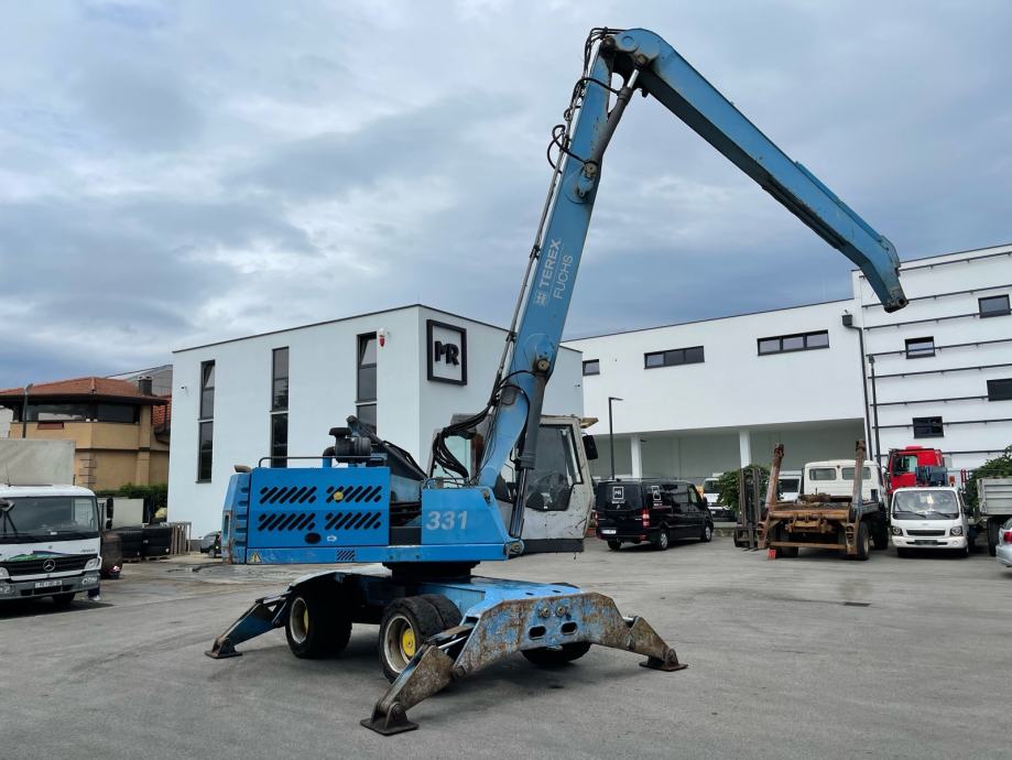 TEREX FUCHS 331 MHL 331 BAGER SA POLIPNOM GRABILICOM TOCKAS ZA ODPAD