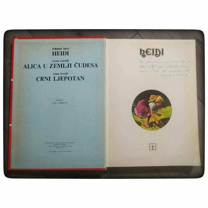 Heidi, Alisa u zemlji čudesa, Crni ljepotan