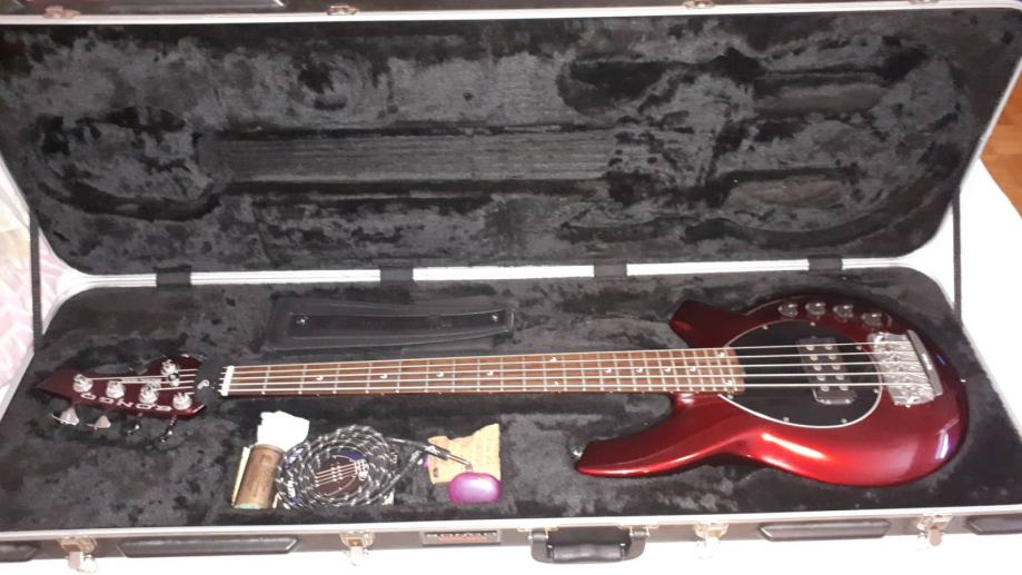 Music Man Bongo 5H Candy Red