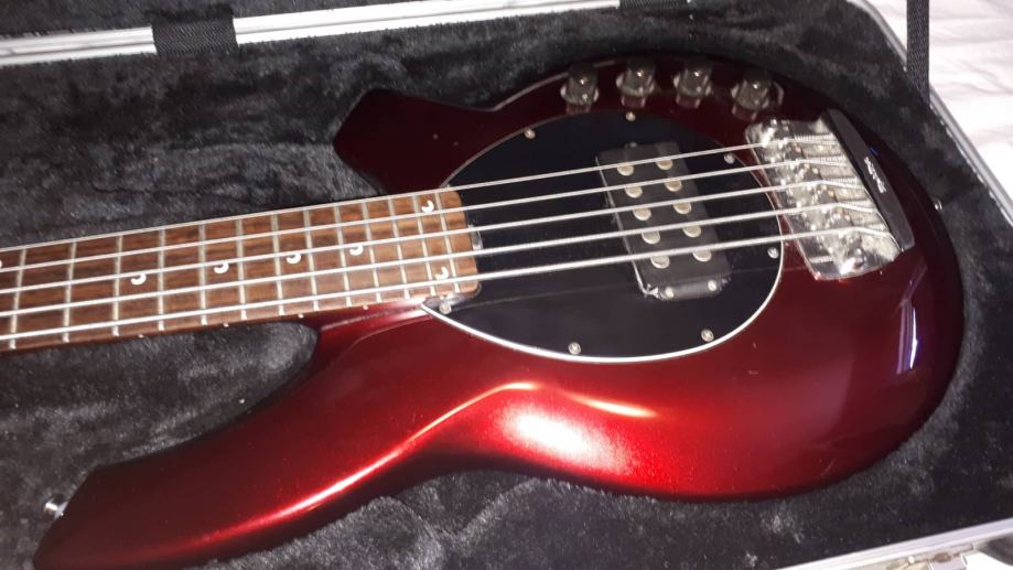 Music Man Bongo 5H Candy Red