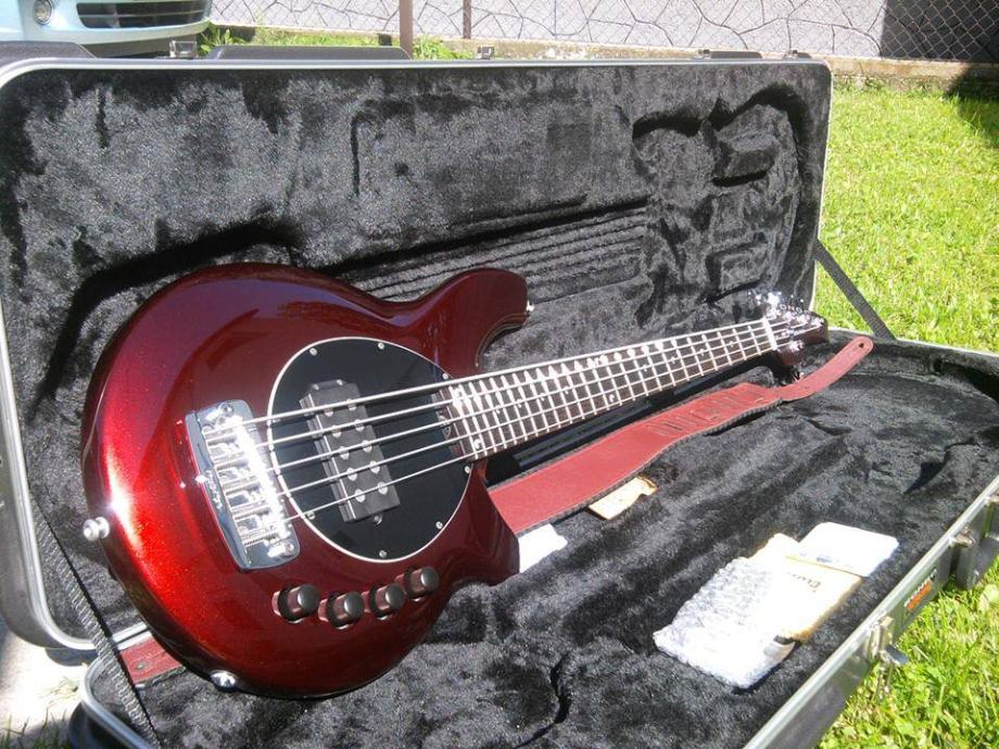 Music Man Bongo 5H Candy Red