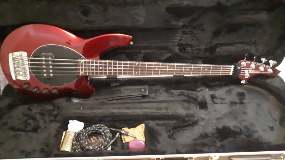 Music Man Bongo 5H Candy Red