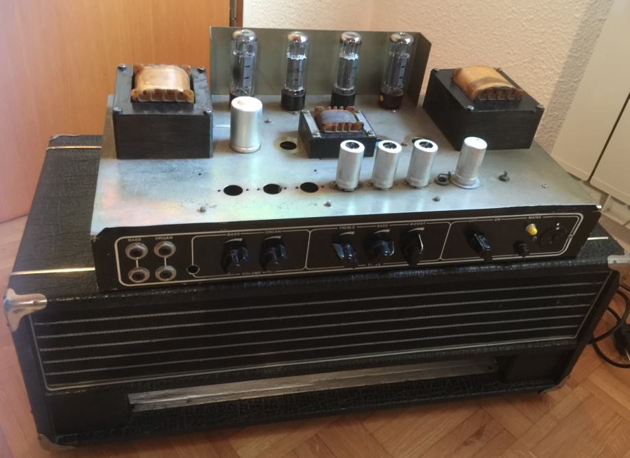Ampeg V6B... box ... i. Roy bas pojačalo