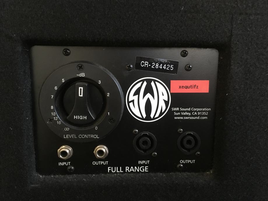 Bas box SWR 210 i 115