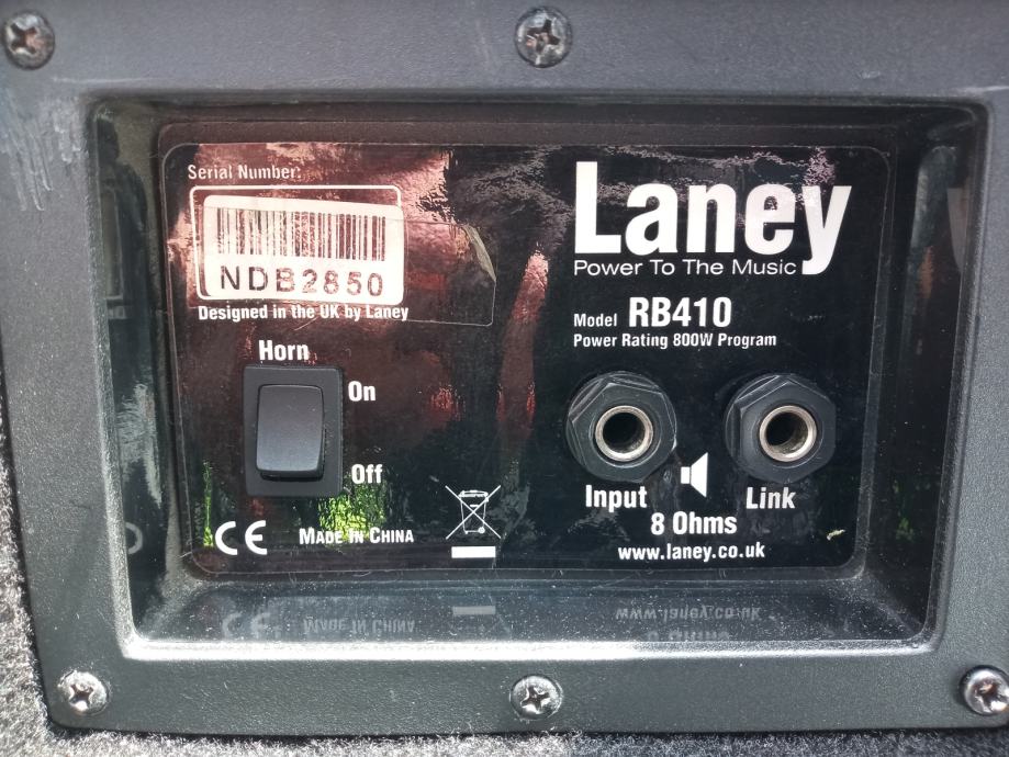 Markbass + Laney 410 box prod/mj.