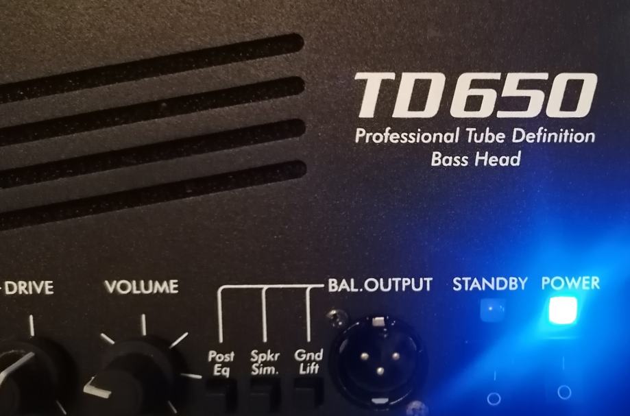 EBS TD650 Bas pojačalo