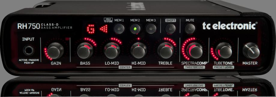 TC Electronic RH750 750-Watt Compact Bass Head