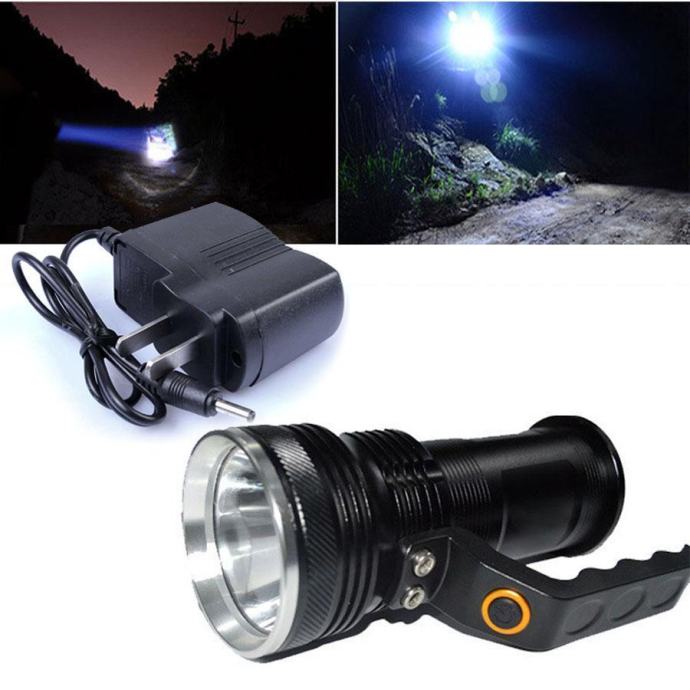 REFLEKTOR BATERIJA LAMPA CREE T6 LED 5000LM 3 MODA super jaka