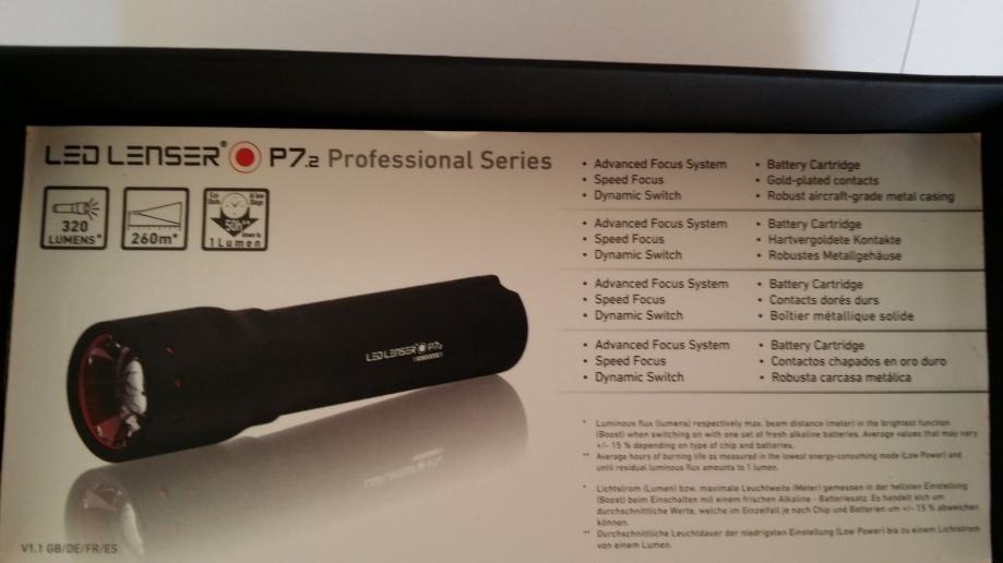 LED Lenser P7.2 PRO NOVO!